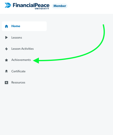 FPU Achievements – Financial Peace Admin